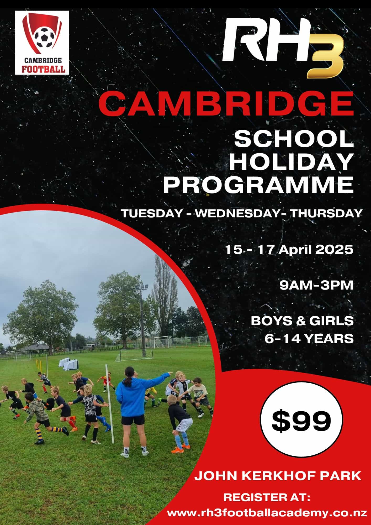 April School Holiday Program via RH3