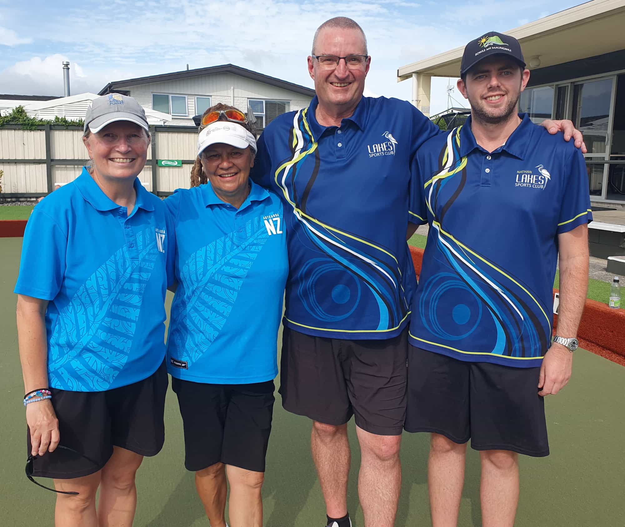 Nathan Arlidge, Cliff Webber, Venita Smith and Katarina Stepec reach ...