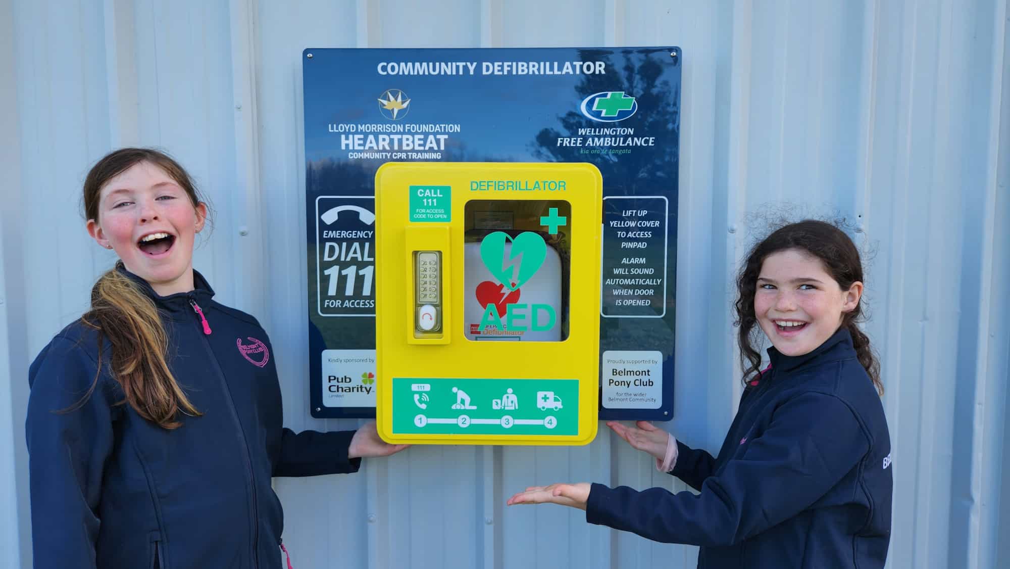 Community AED Installed