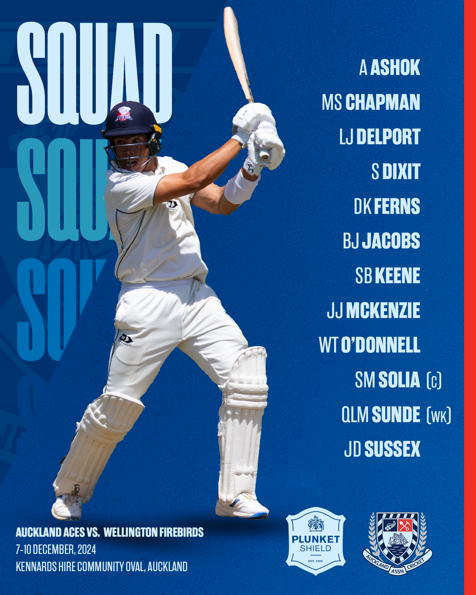 SQUAD NEWS: Auckland ACES Ready for a Rematch at Eden Park