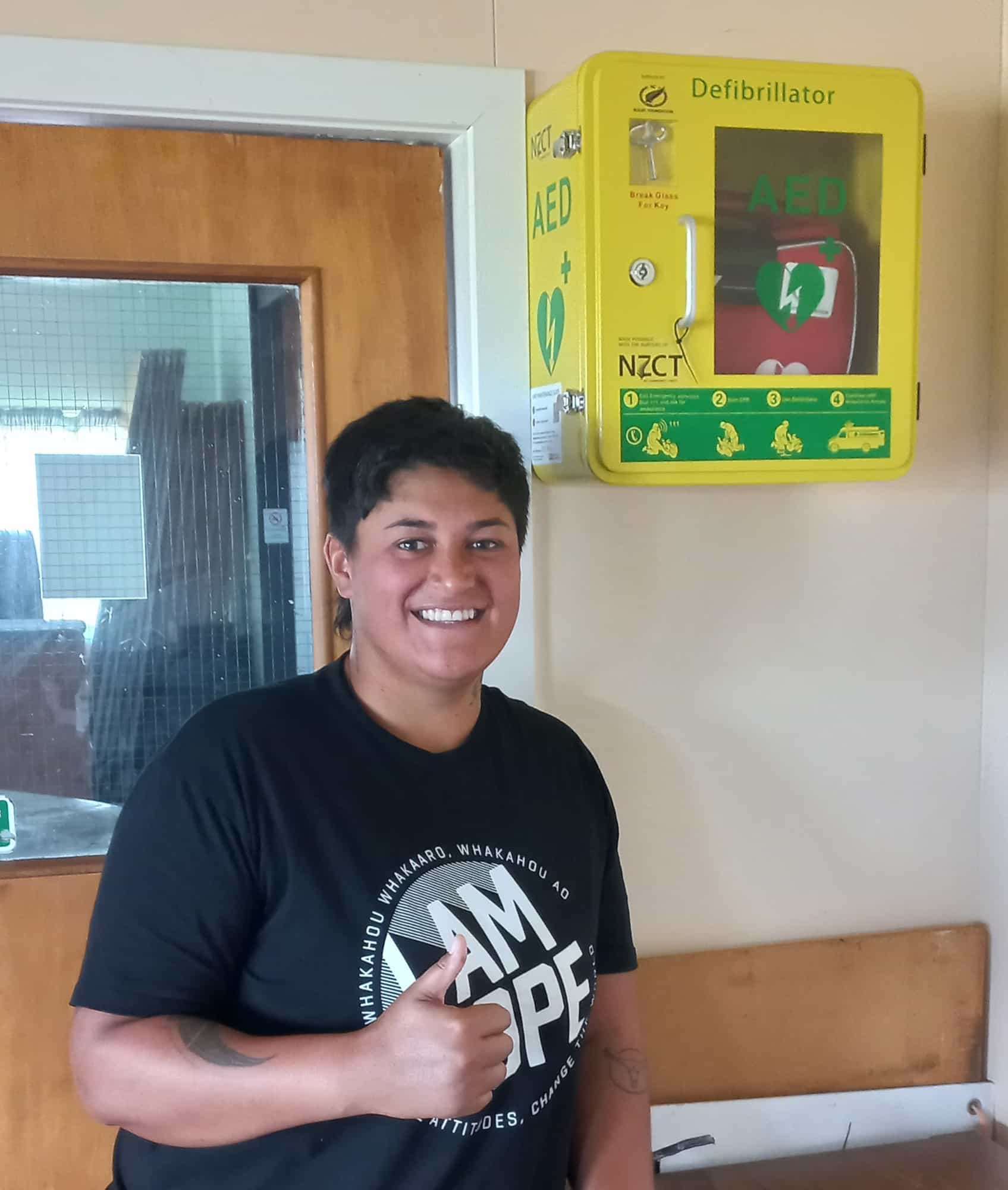 AED for Te Rarawa Rugby Club Serves the Community