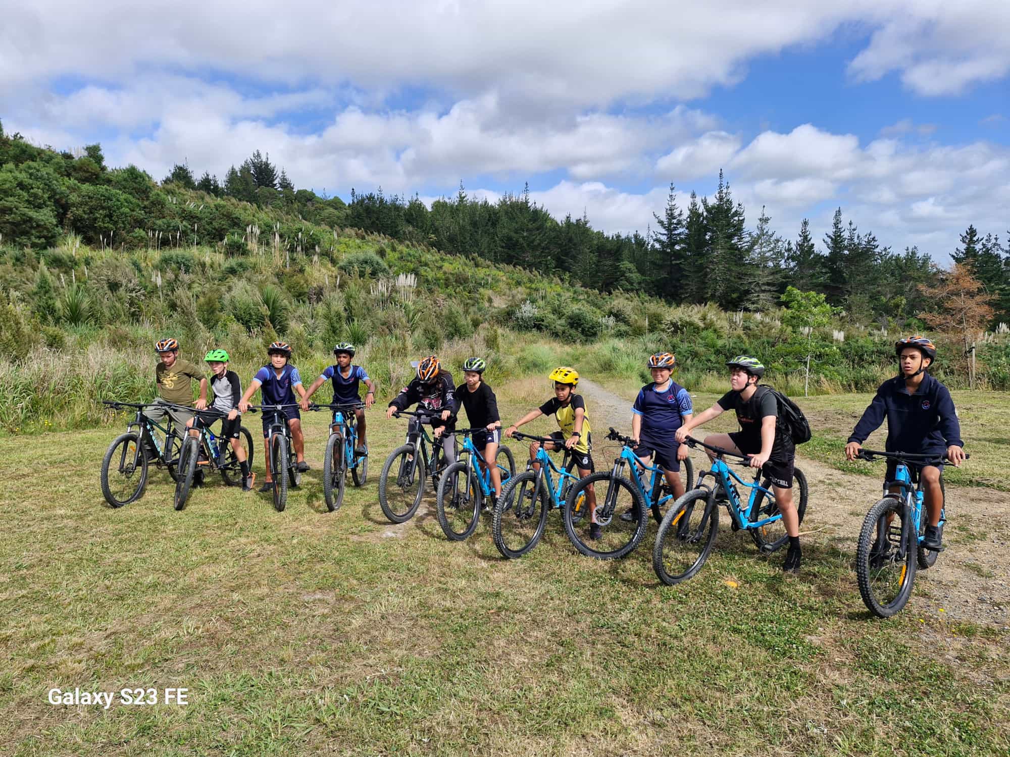 Whangarei Intermediate Take on Parihaka MTB Park