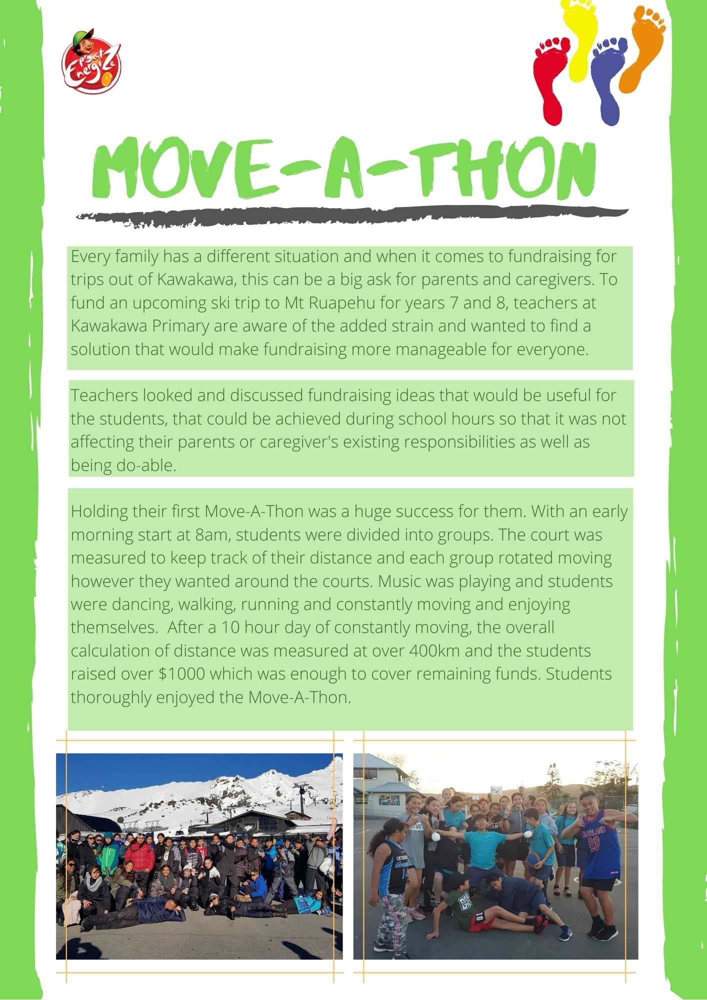 MOVE A THON Fundraiser