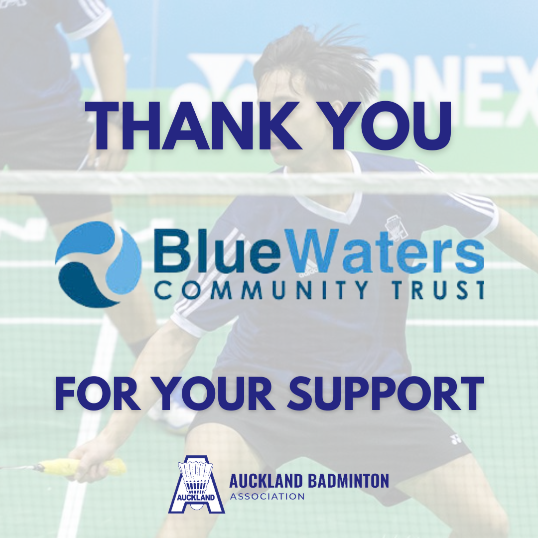 Auckland Badminton secures funding grant from Blue Waters Community Trust