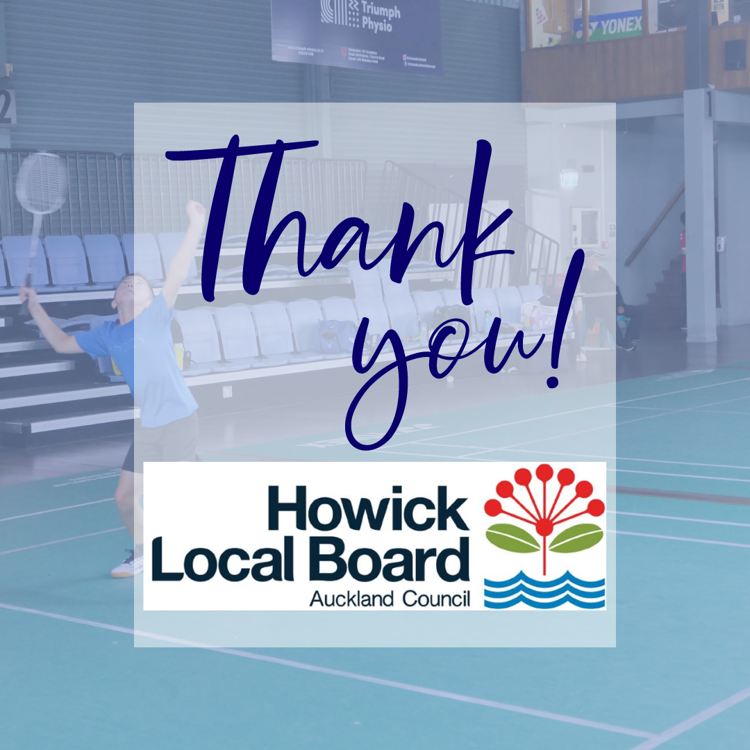 Thank you Howick Local Board