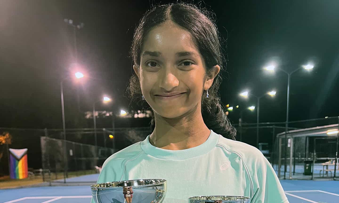 Sahana cleans up in Brisbane