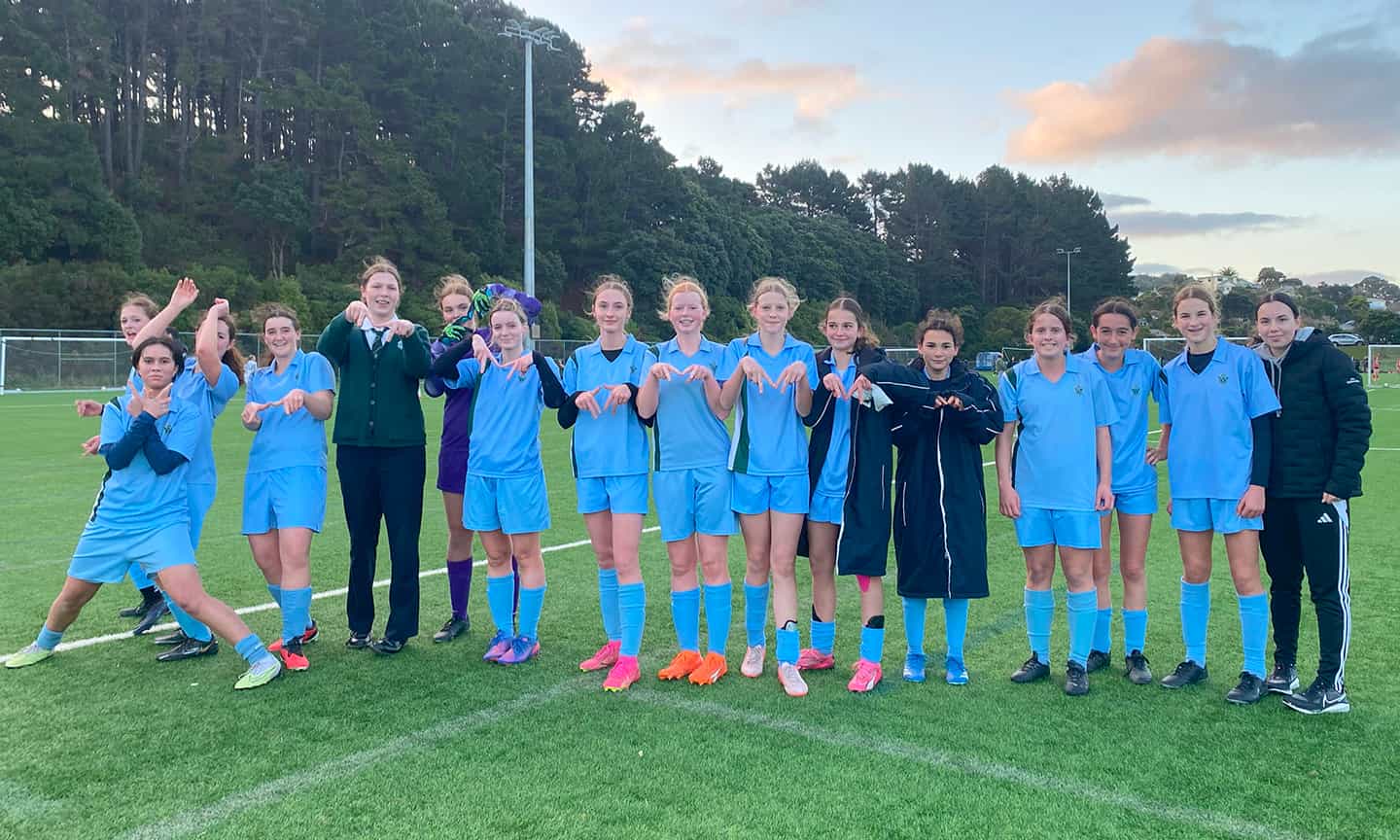 Marsden 1st XI Football Team in the Finals!