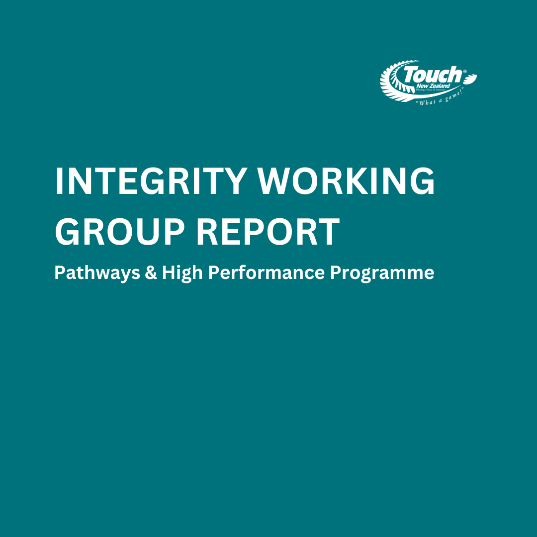 Touch NZ Update: Progress on Integrity Working Group (IWG) Recommendations