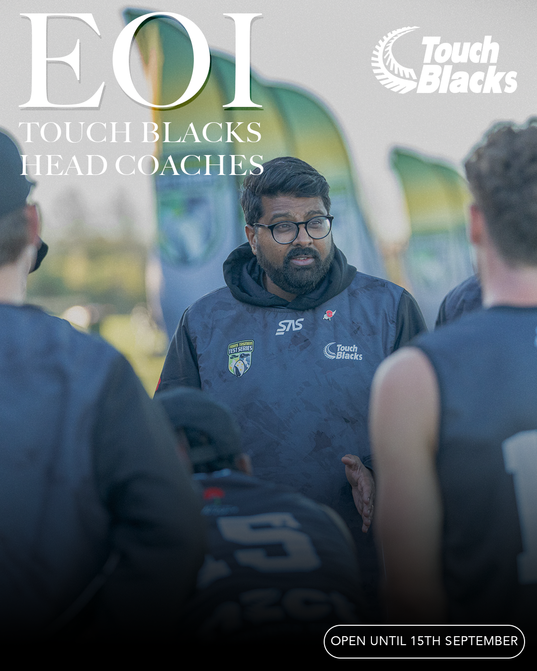 Expressions of Interest Now Open for Touch Blacks Head Coaches
