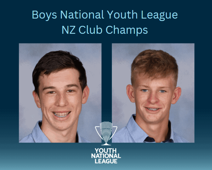 Football: Hamish and Nick represent in the Youth League Club Champs
