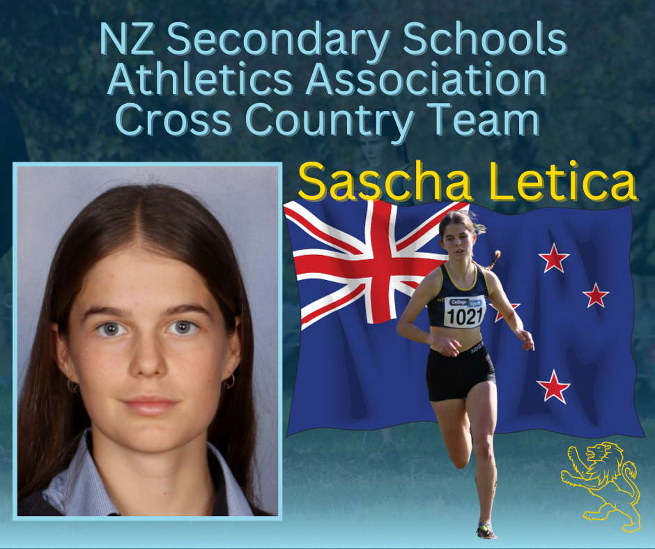Athletics: NZSSAA selection for Sascha Letica