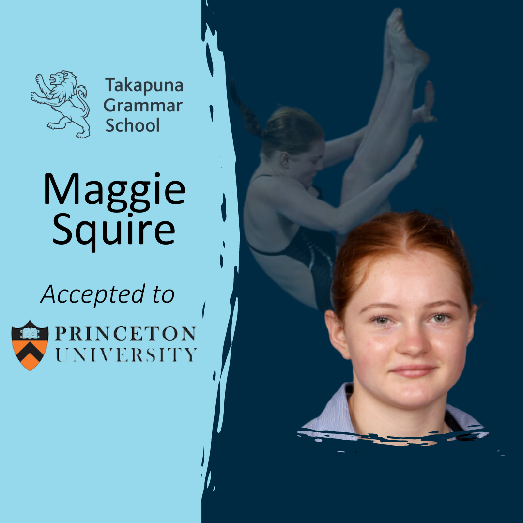 Alumni: Maggie Squire accepted to Princeton University