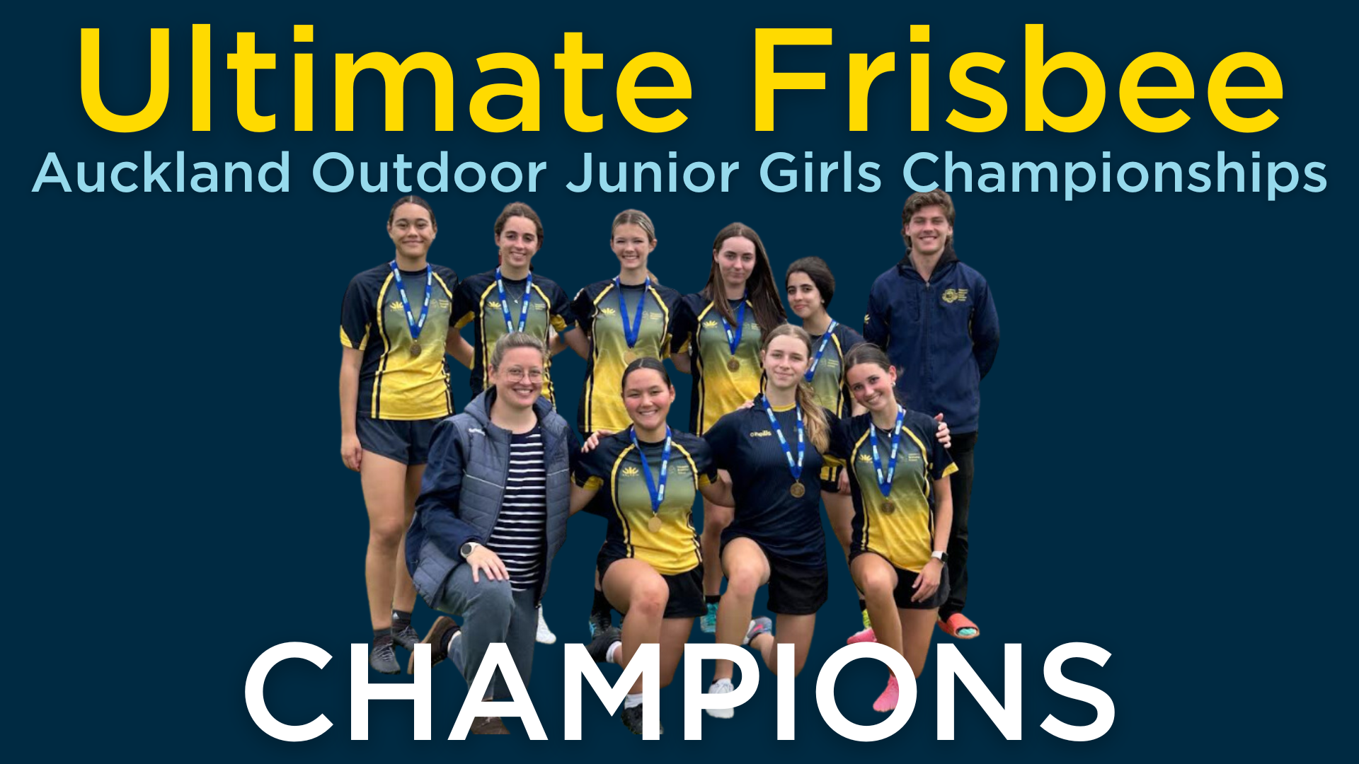 Ultimate Frisbee: Auckland Championship win for our Junior Girls