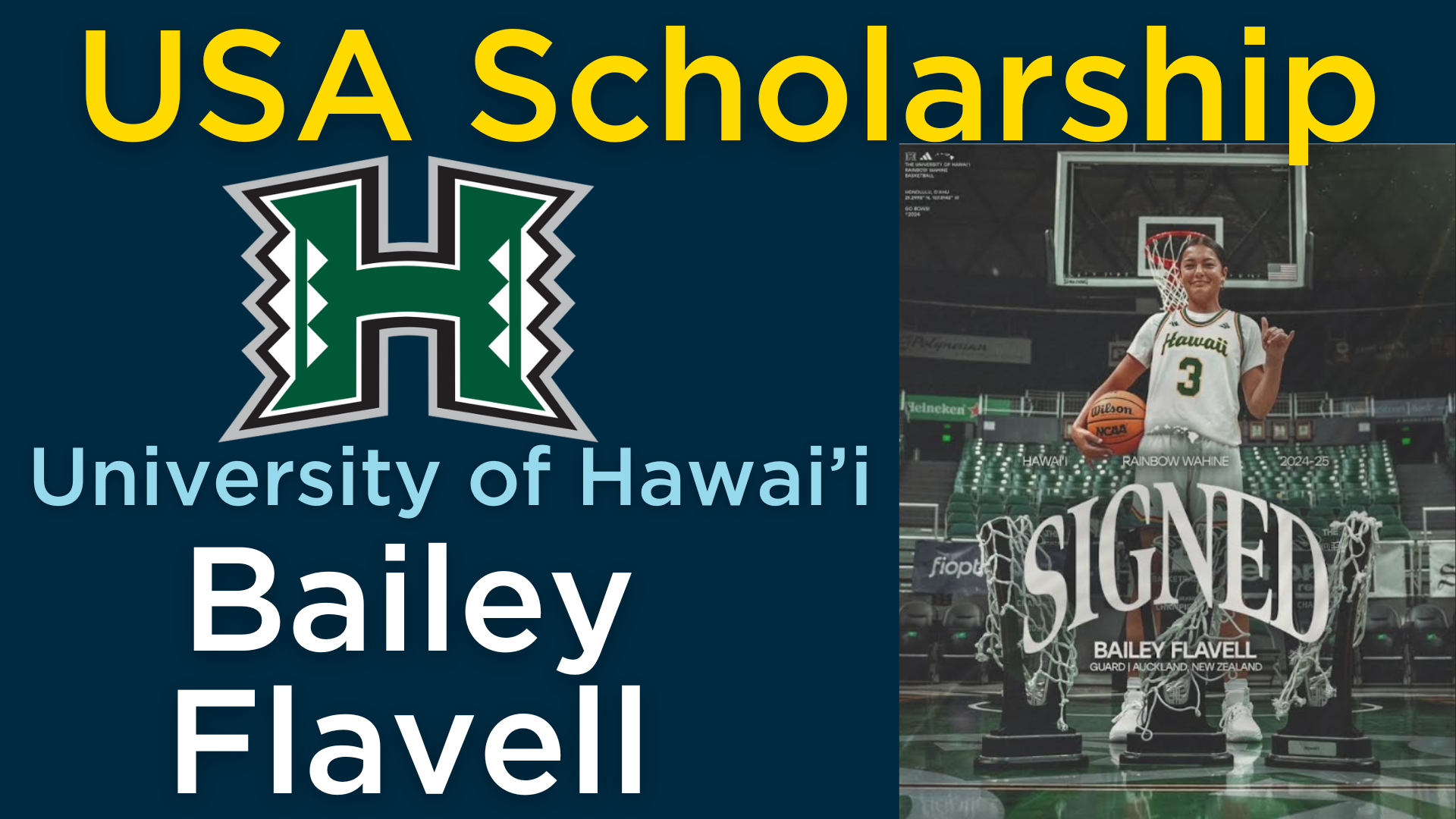 Basketball: Bailey Flavell is Hawai'i bound