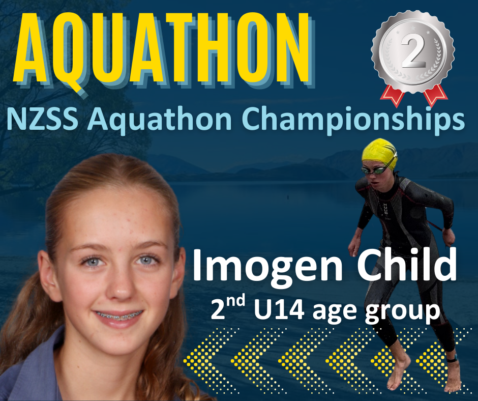 TRIATHLON & AQUATHON: Imogen Competes at National Champs at Wanaka