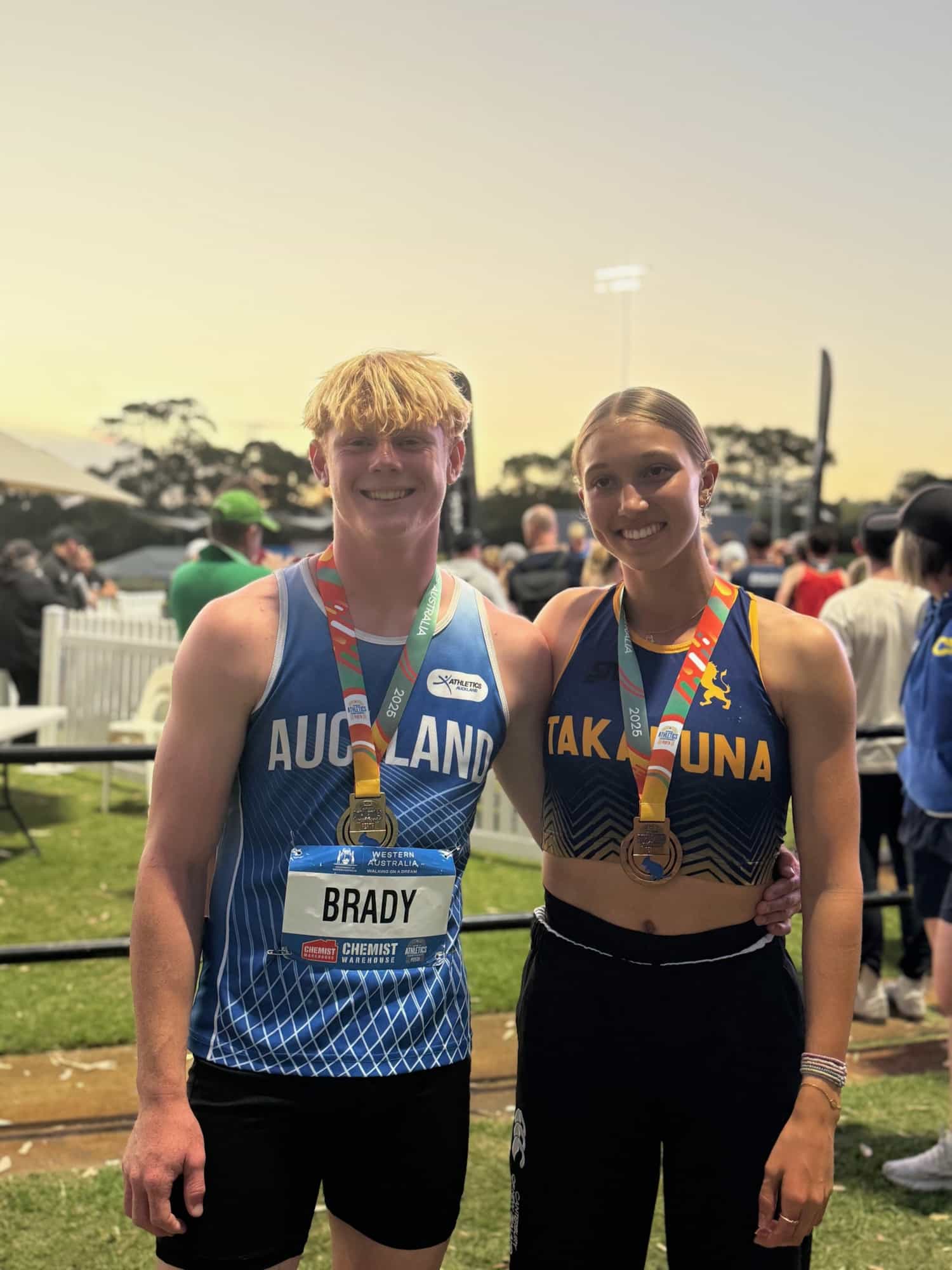 ATHLETICS: Connor & Teresie Compete at Australian Track & Field Champs