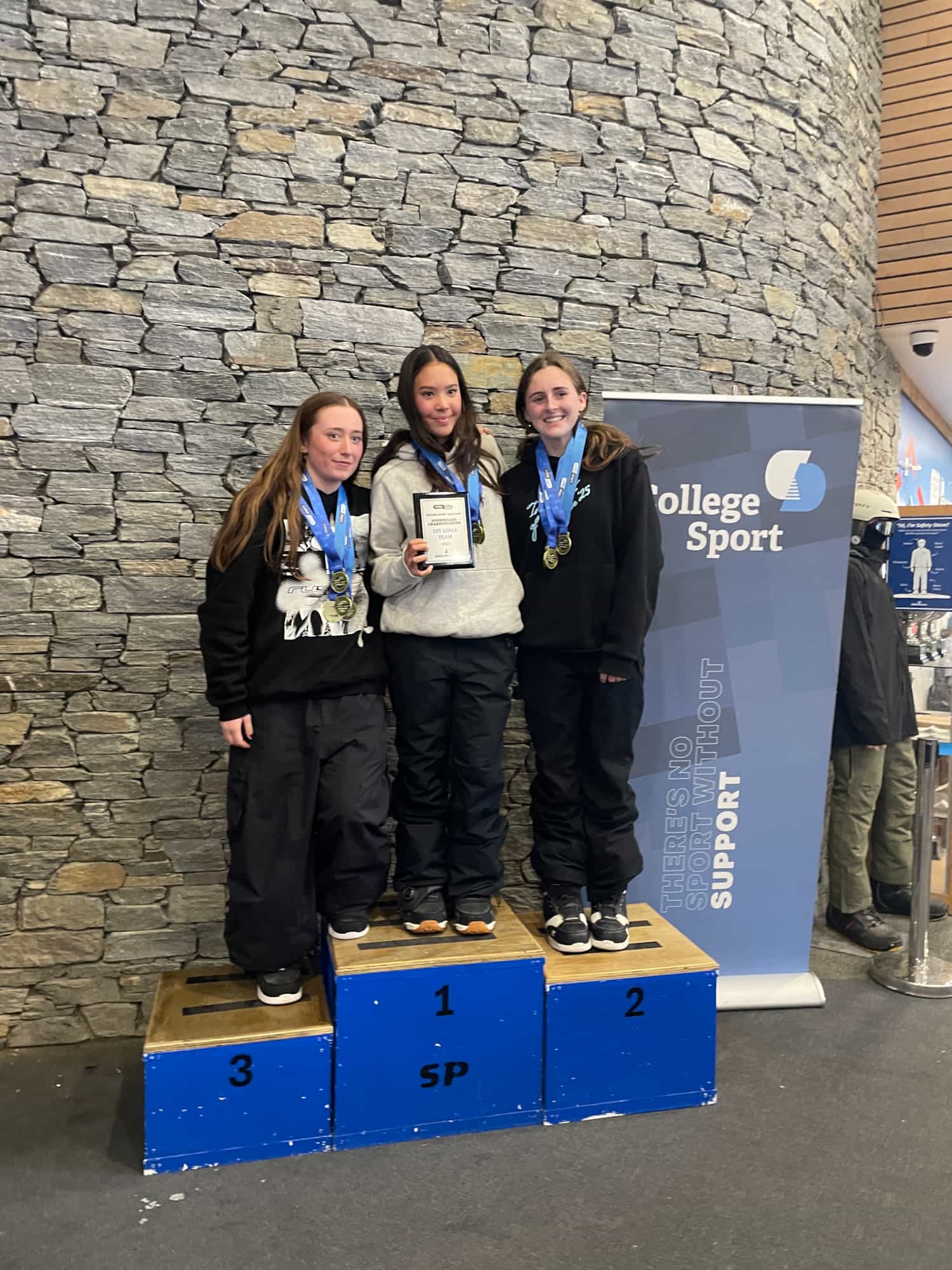 SNOWSPORTS: TGS Girls Take Top Spot at Snowboard Champs!