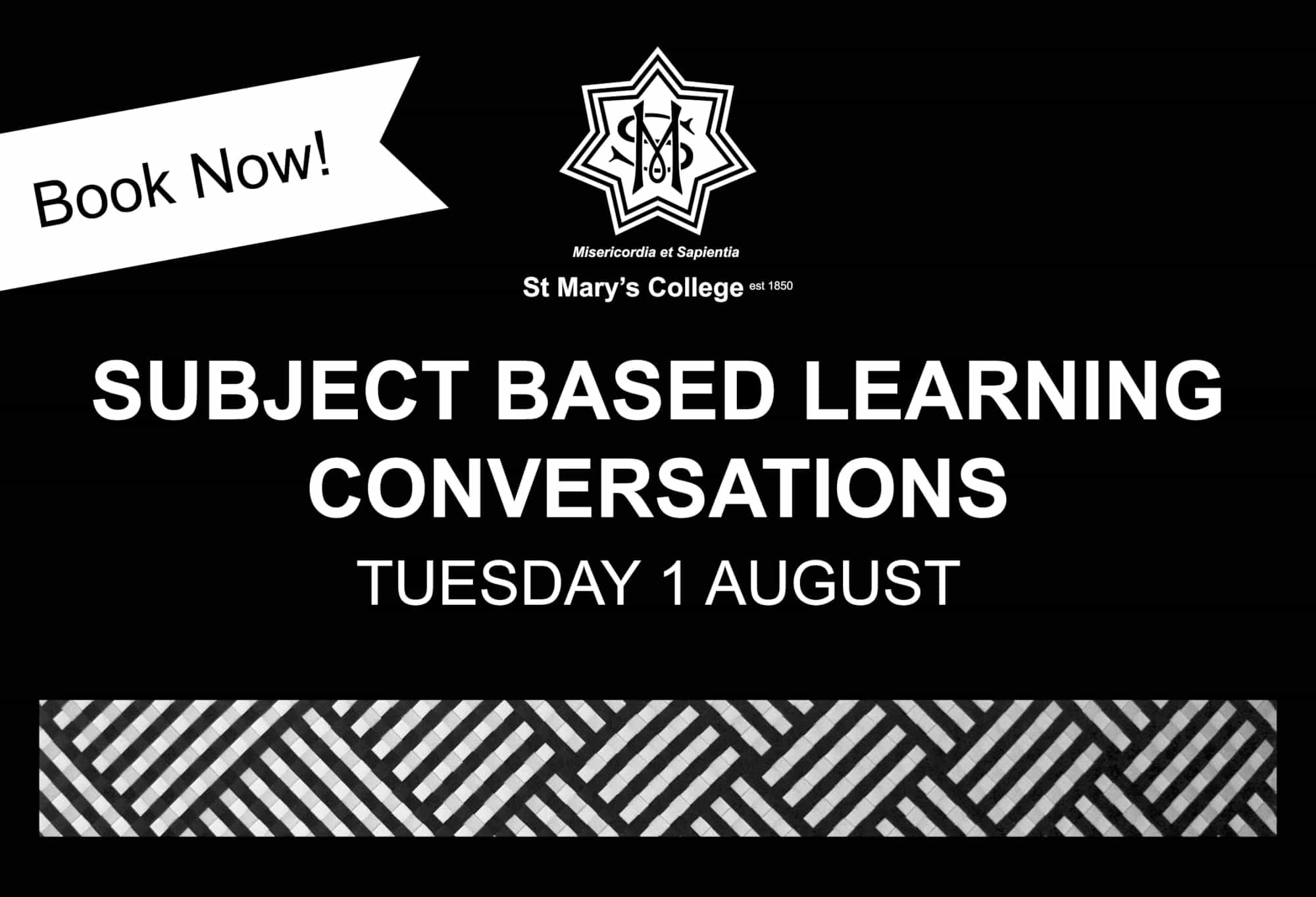 SUBJECT BASED LEARNING CONVERSATIONS - TUESDAY 1 AUGUST