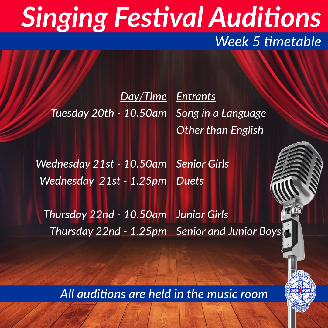 Singing Festival Auditions