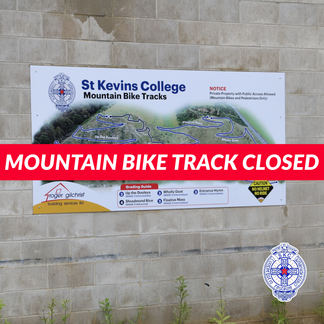 Mountain Bike track closed