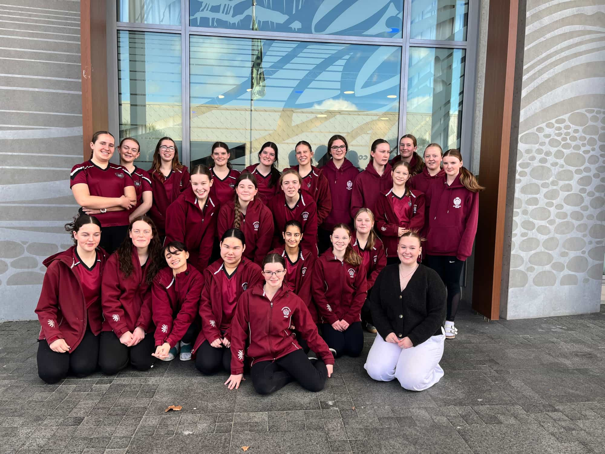 Sacred Heart College dance team debuts at DanceNZmade