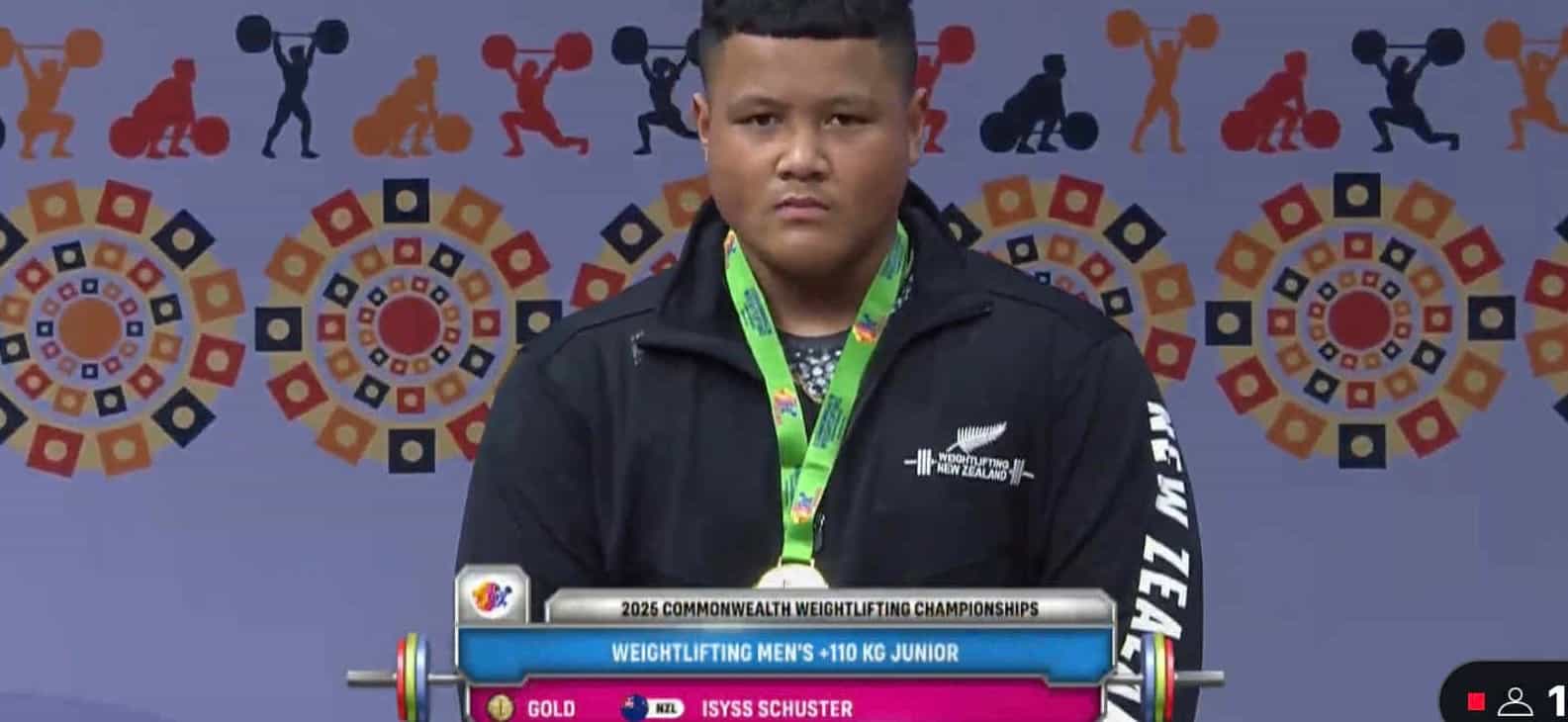 Isyss Schuster Wins Gold Medal for New Zealand