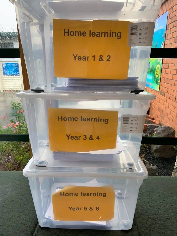 Home learning packs