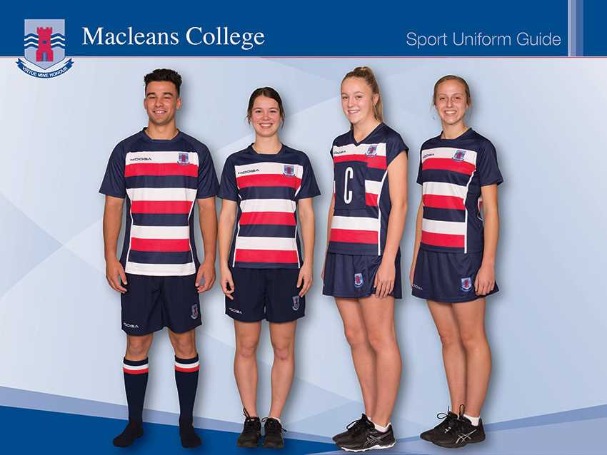 Macleans College - Uniform