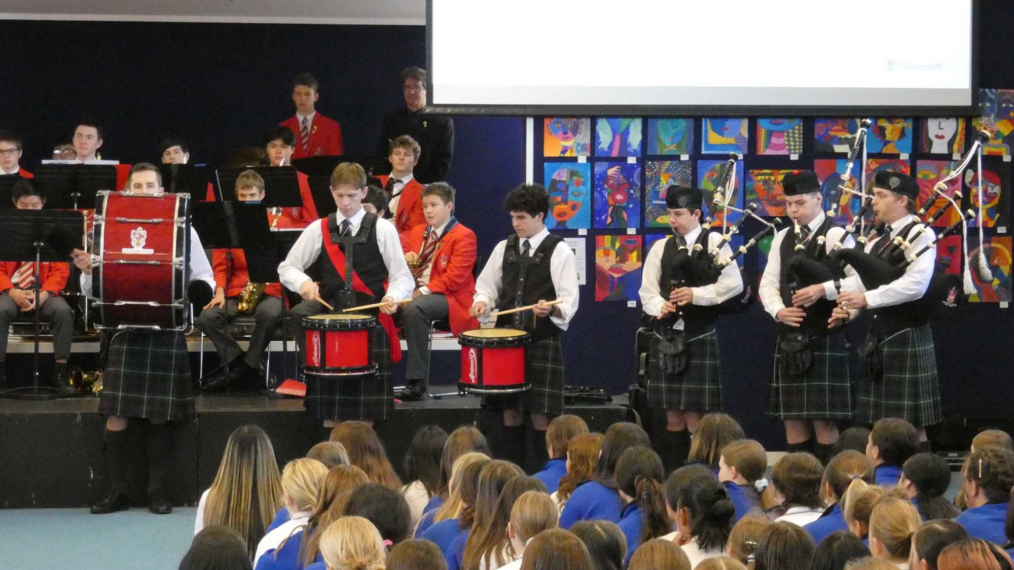 College Bands Perform at Taupo Concerts