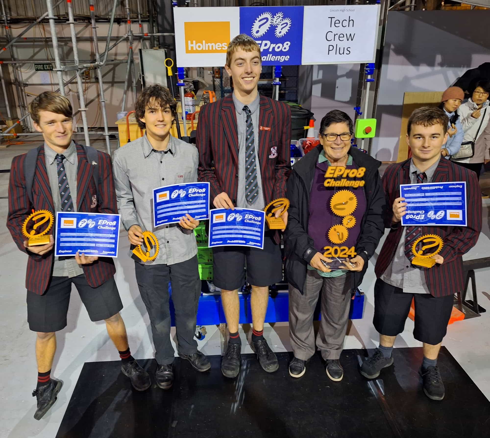 Double Win for Lincoln High in EPro8 Challenge 2024