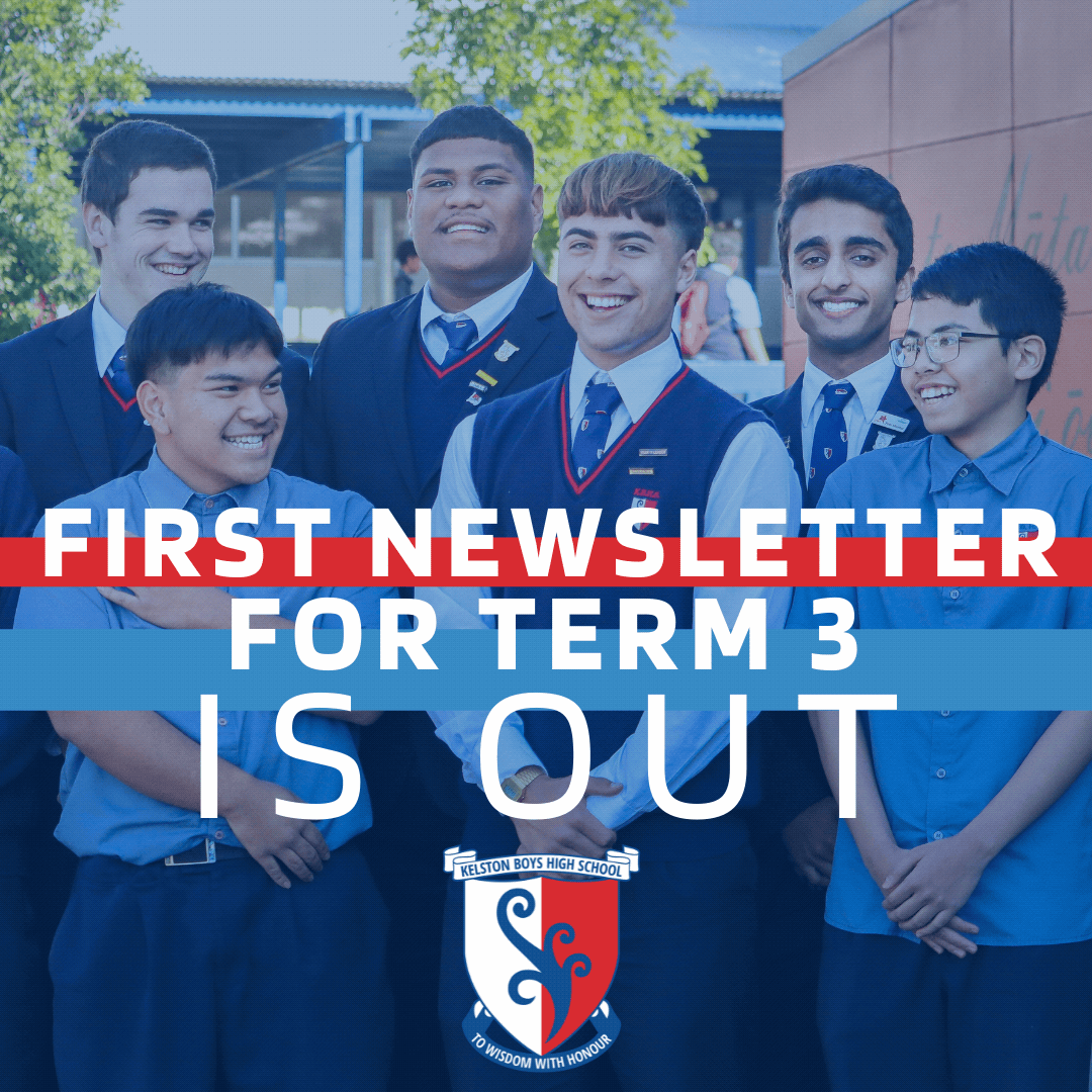 First Newsletter for Term 3 is OUT NOW