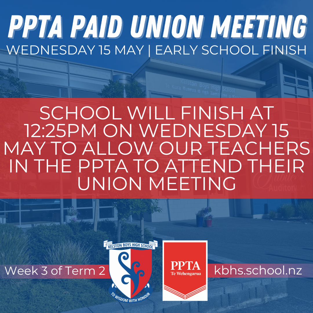 Early School Finish | Wednesday May 15