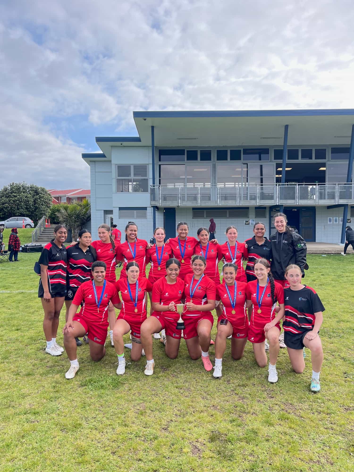 Howick GIrls are 7s and 15s Rugby Champions of Auckland