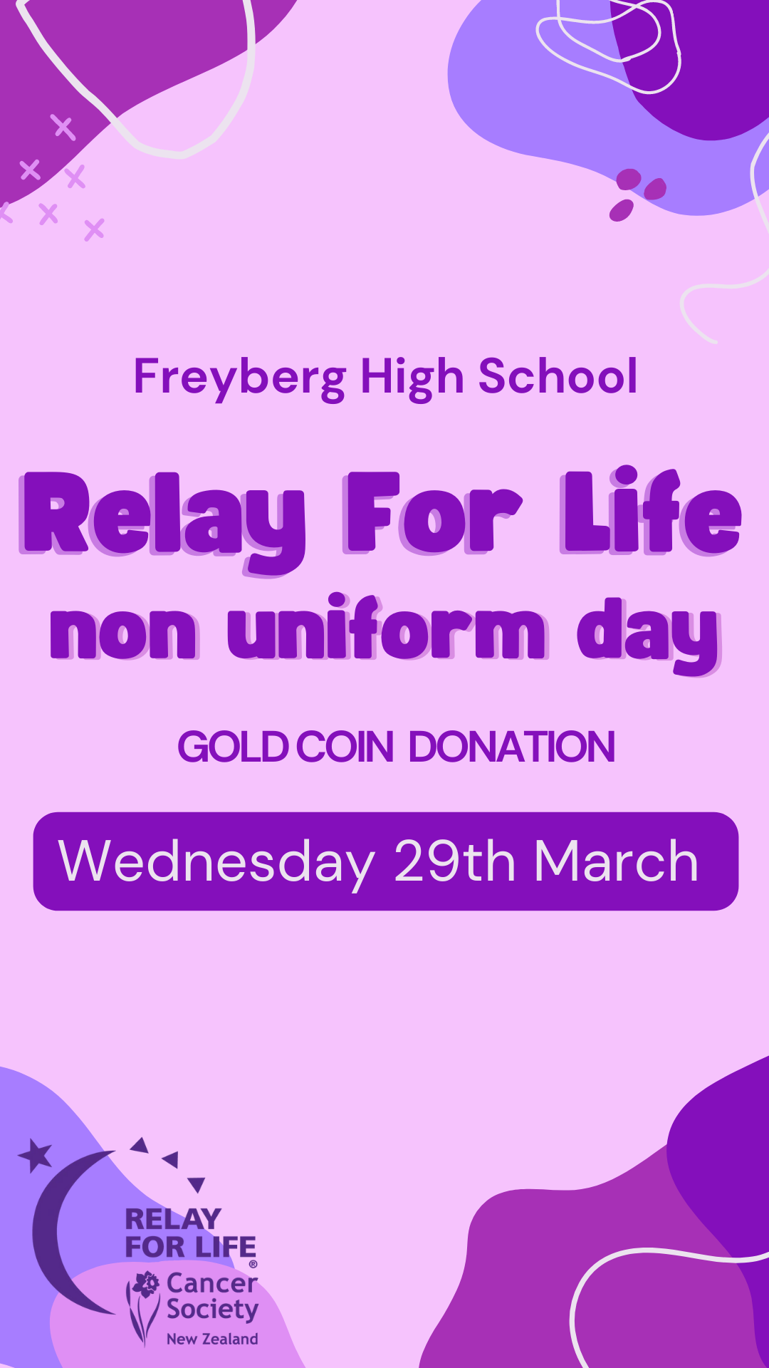 Non-Uniform Day - Wednesday 29th March