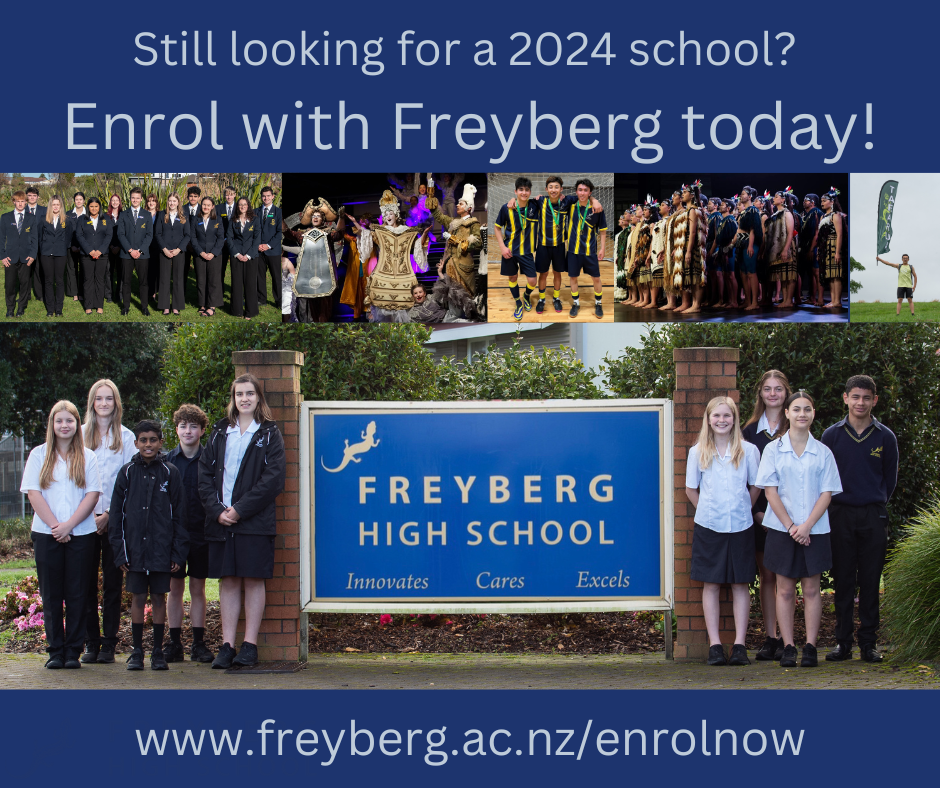 Enrol today!