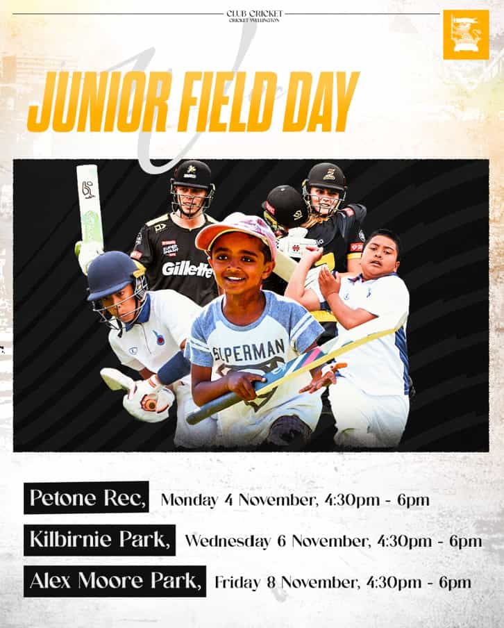Junior Cricket Field days