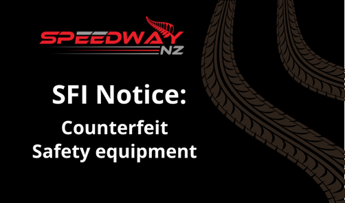 SFI Notice: Counterfeit Safety Equipment - Kyostar