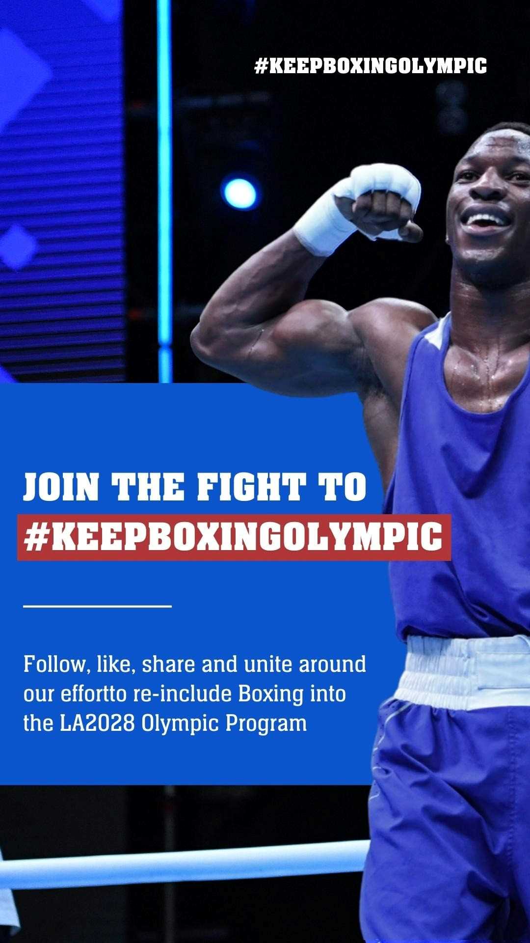 Keep Boxing Olympic