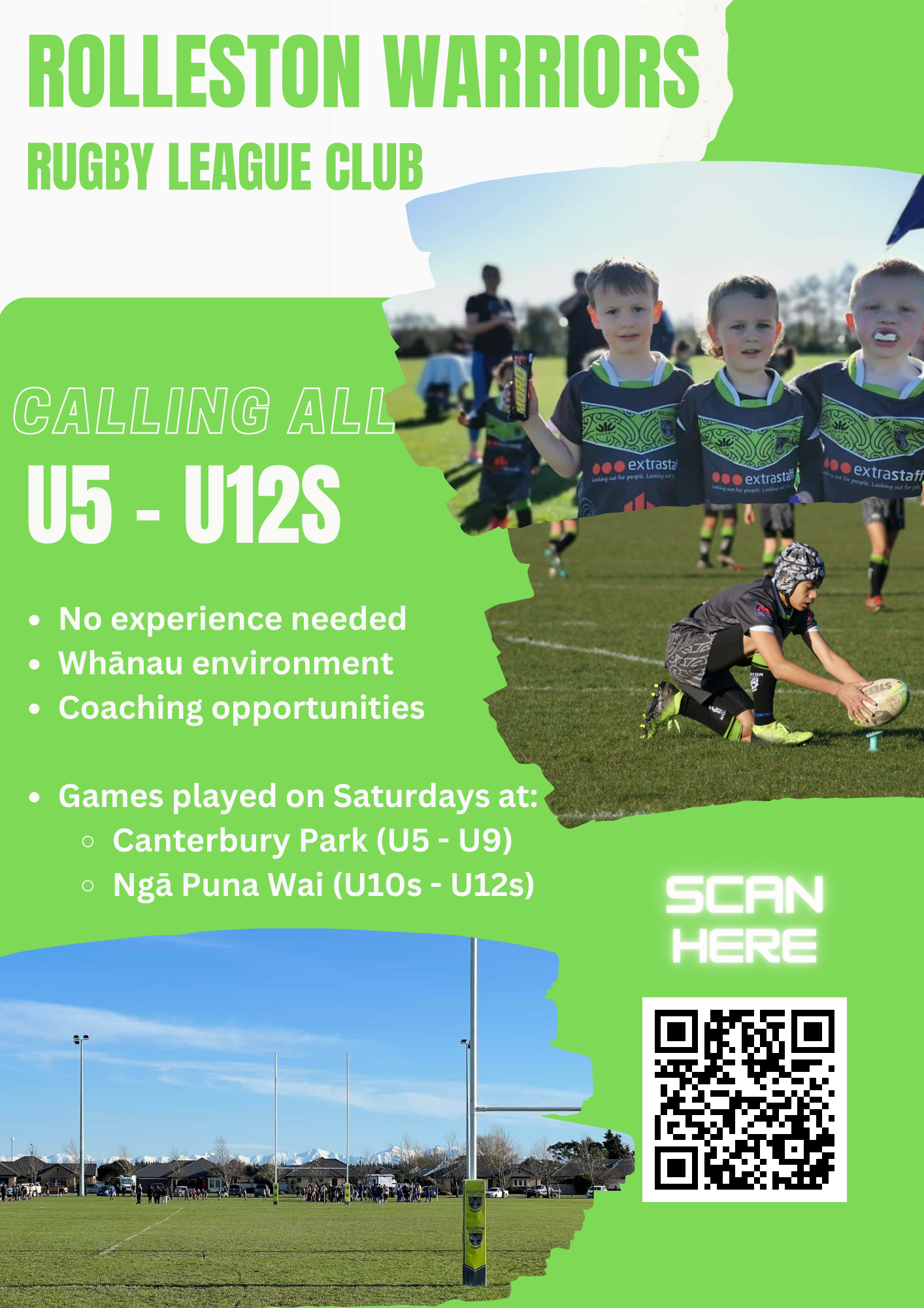 Rolleston Warriors - Home