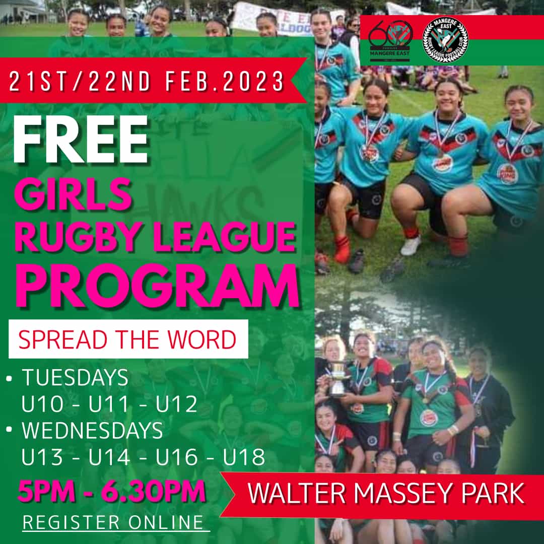 FREE Girls Rugby League Program @ the HAWKS 2023! Sign Up and Learn how ...