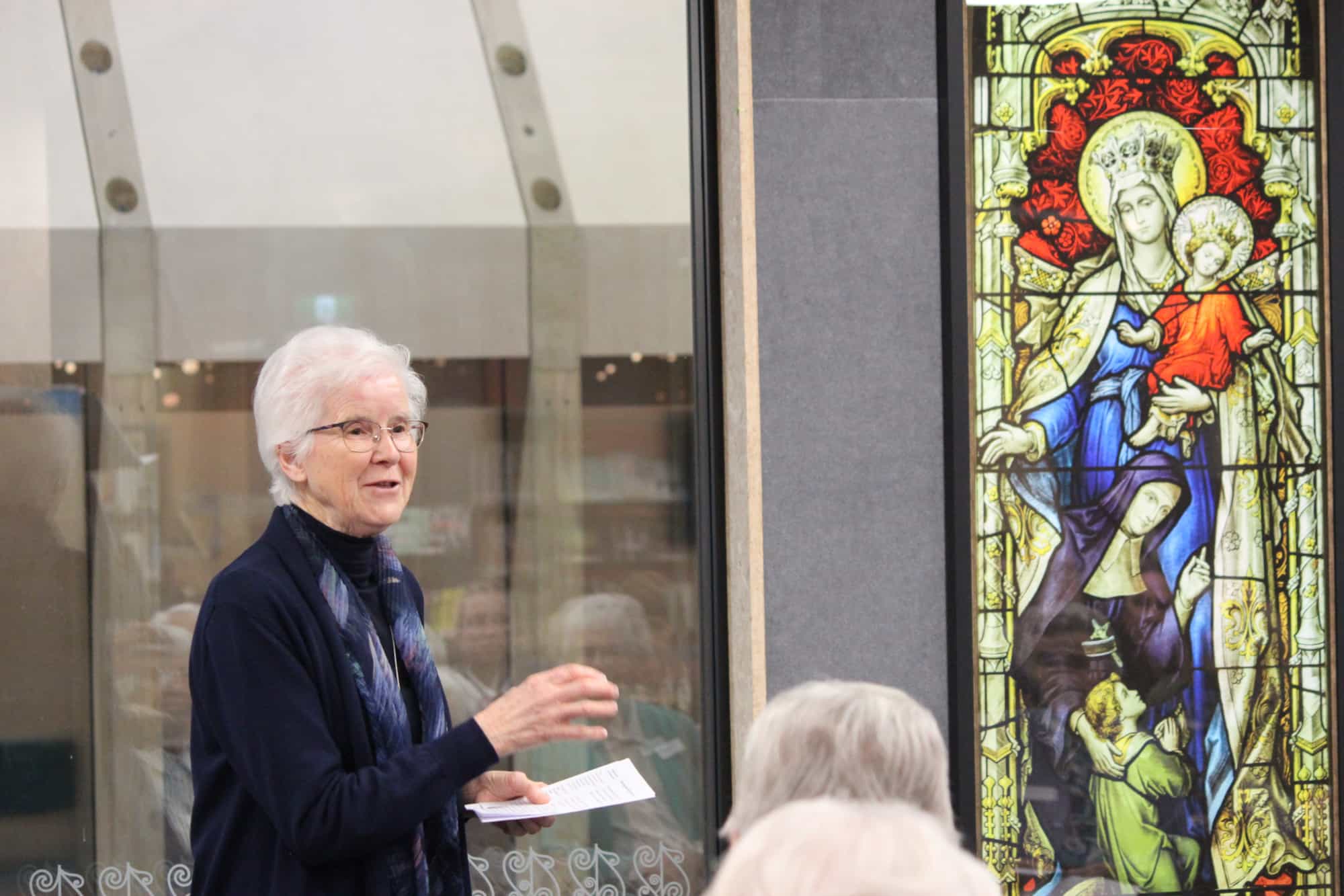 New Artwork Gifted by Sisters of Mercy Celebrates Marian’s Charism