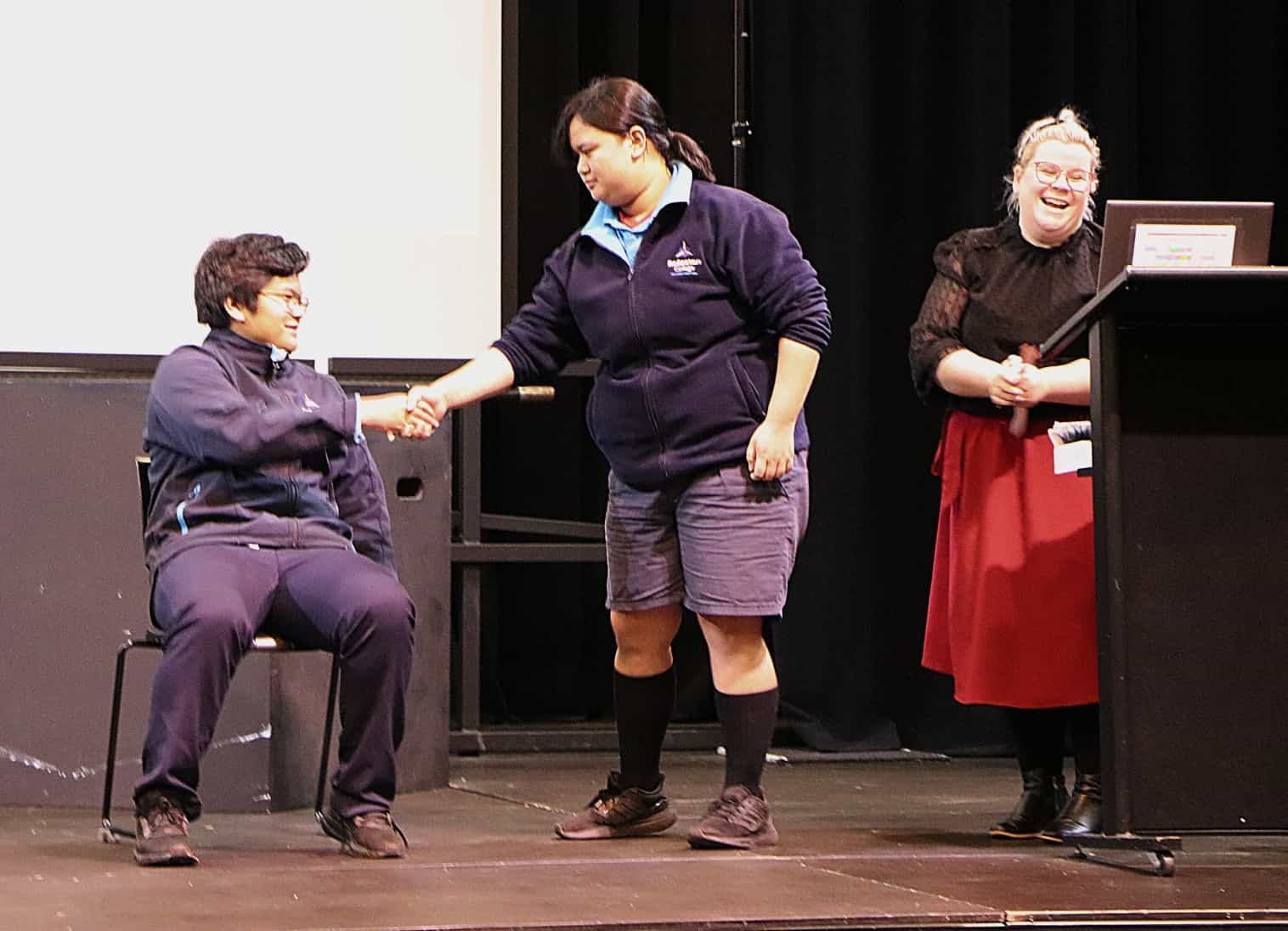 Luise Palad victorious in Rolleston College spelling bee