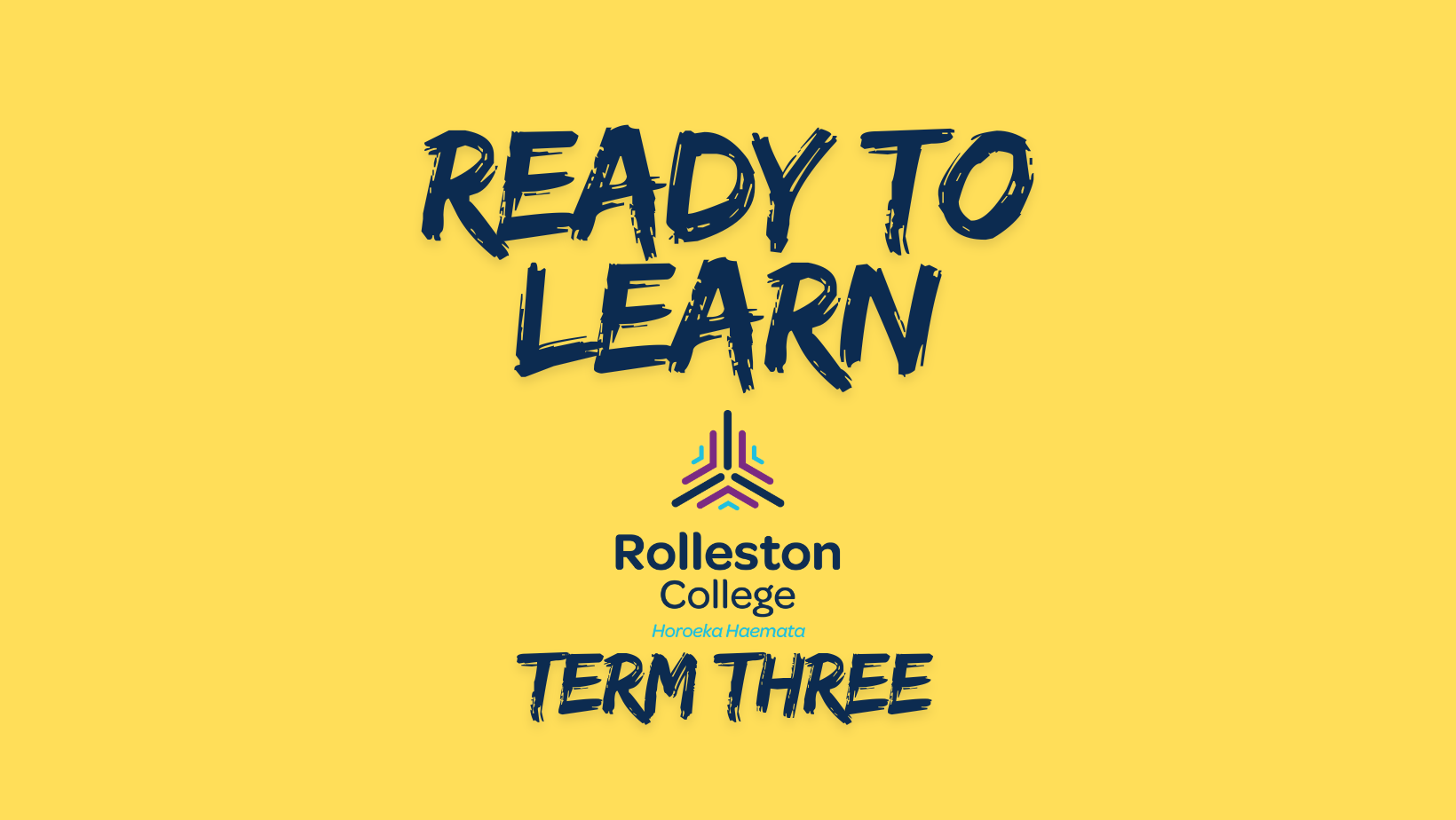 Ready to Learn in term three