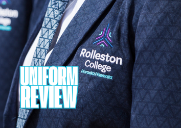 Rolleston College uniform refresh