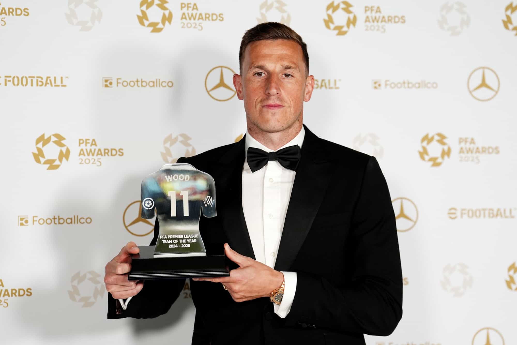 Chris Wood Named in PFA Premier League Team of the Year