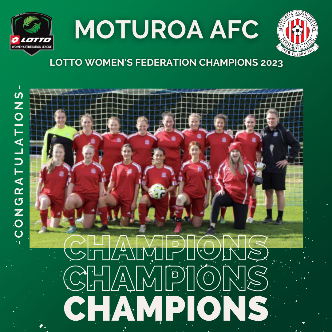 ONE YEAR IN, ONE TITLE FOR MOTUROA AFC