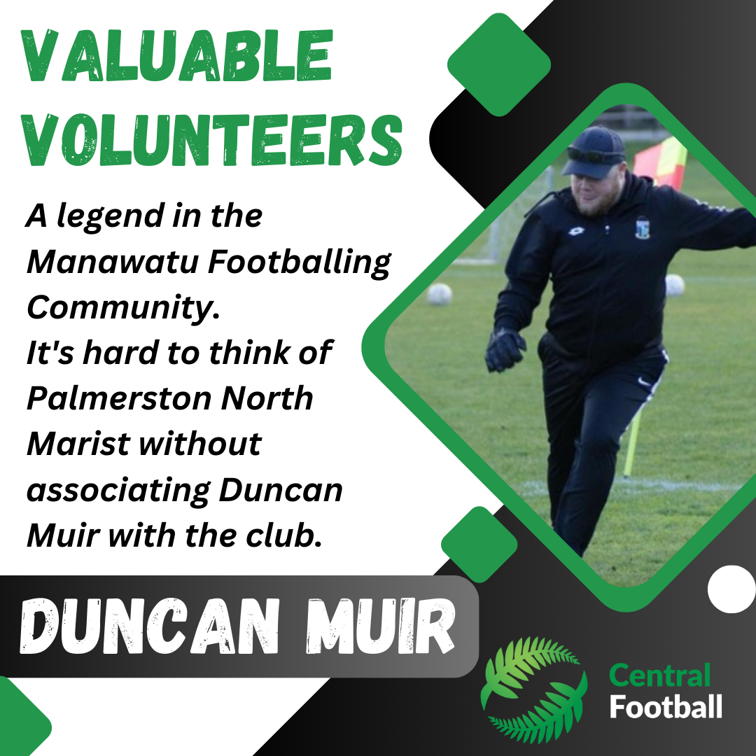 Manawatu Valuable Volunteer - Duncan Muir