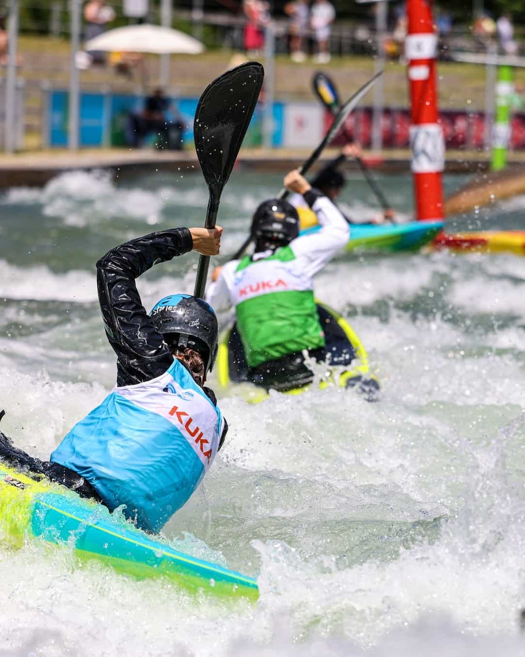 Williams makes Kayak Cross final in first World Cup