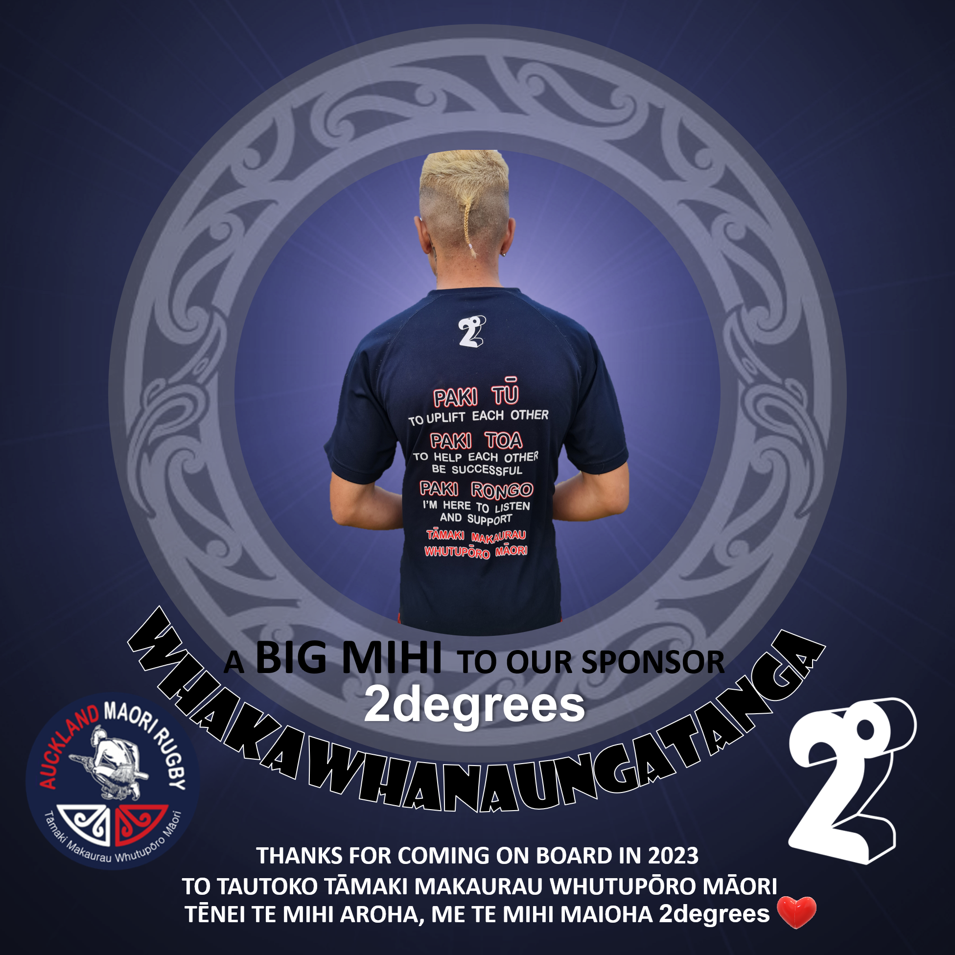 2degrees sponsorship