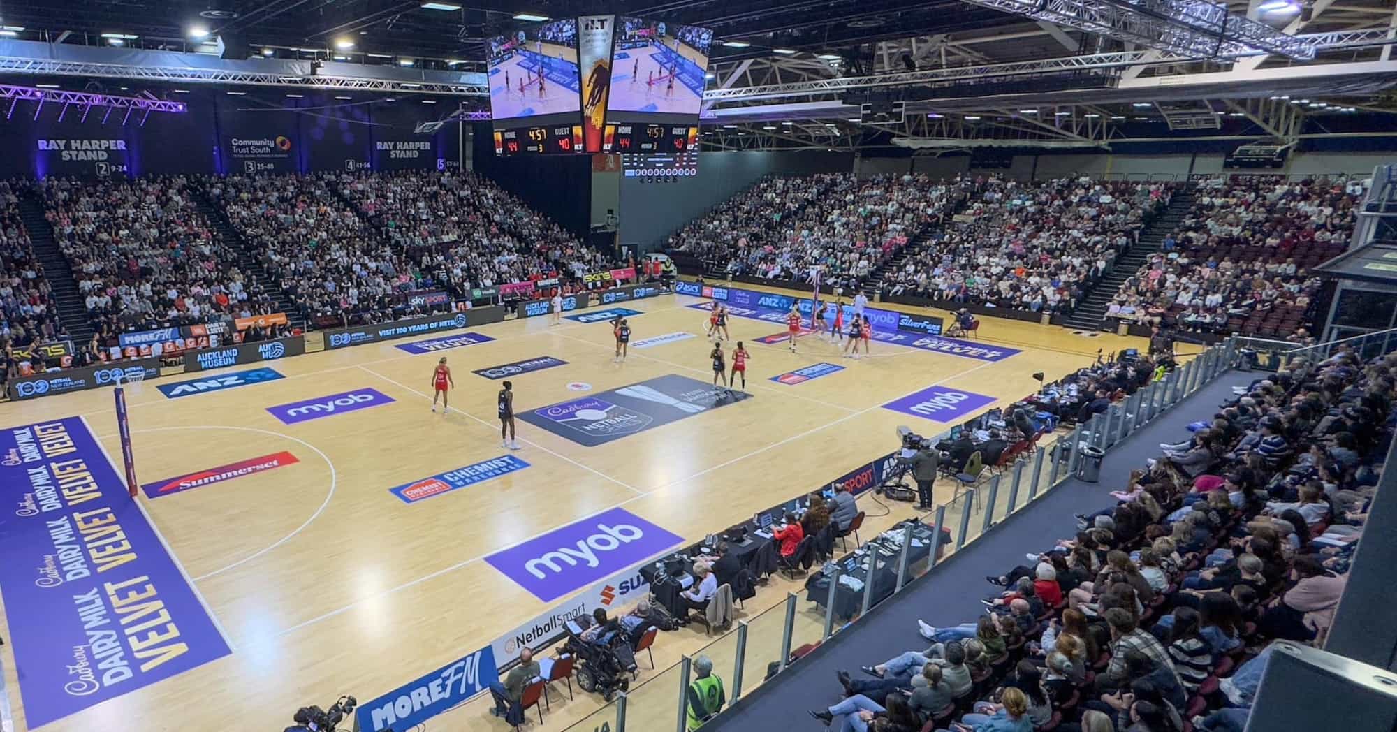 Silver Ferns vs England Roses - Taini Jamison Trophy
